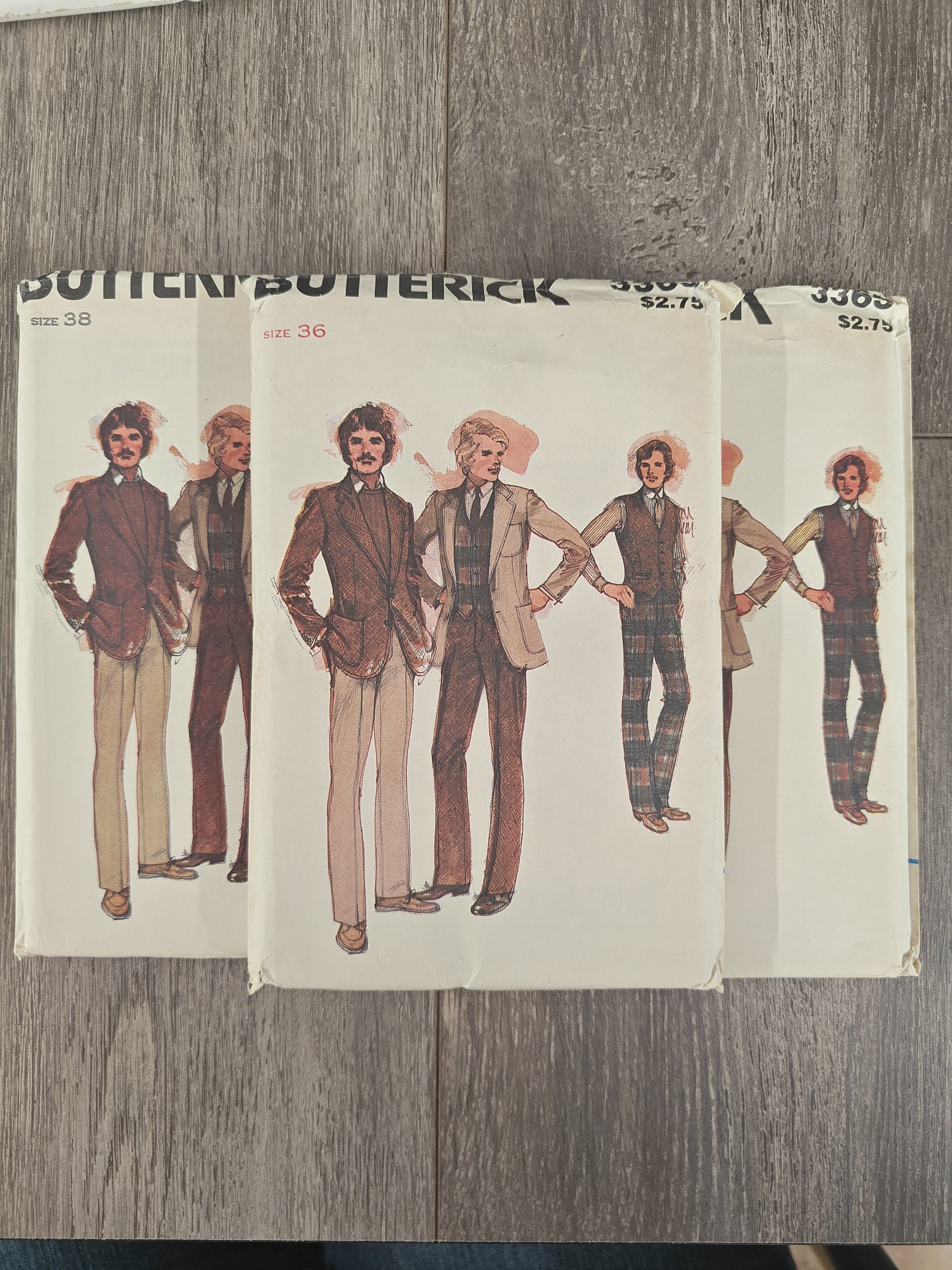 Butterick 3363 Men's Pattern – Thanks! I Made Them. Sew Can You LLC